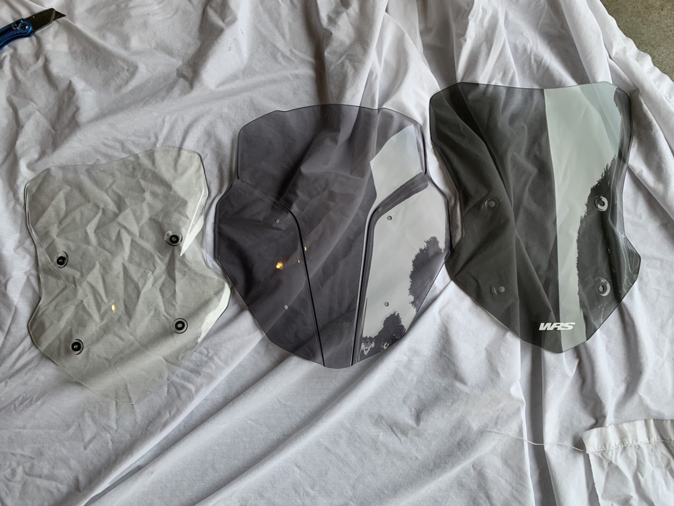 Images of a couple of aftermarket windscreen options - Modifications ...